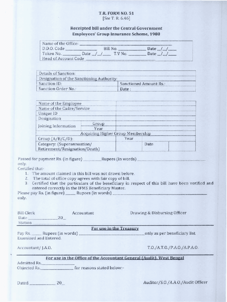 Fillable Online Introduction of New TR Form No. 51 Fax Email Print ...