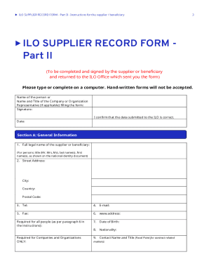 Fillable Online Instructions for use of the External Individual ...