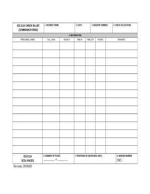 DAILY SIGN-IN SHEET ICS 211a-CG (Rev ... - USCG Homeport Doc Template ...
