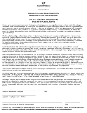 Fillable Online Drug Test Consent Form: 4 Steps to Write One + Template ...