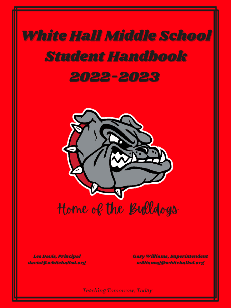 Fillable Online White Hall Middle School White Hall Middle School ...