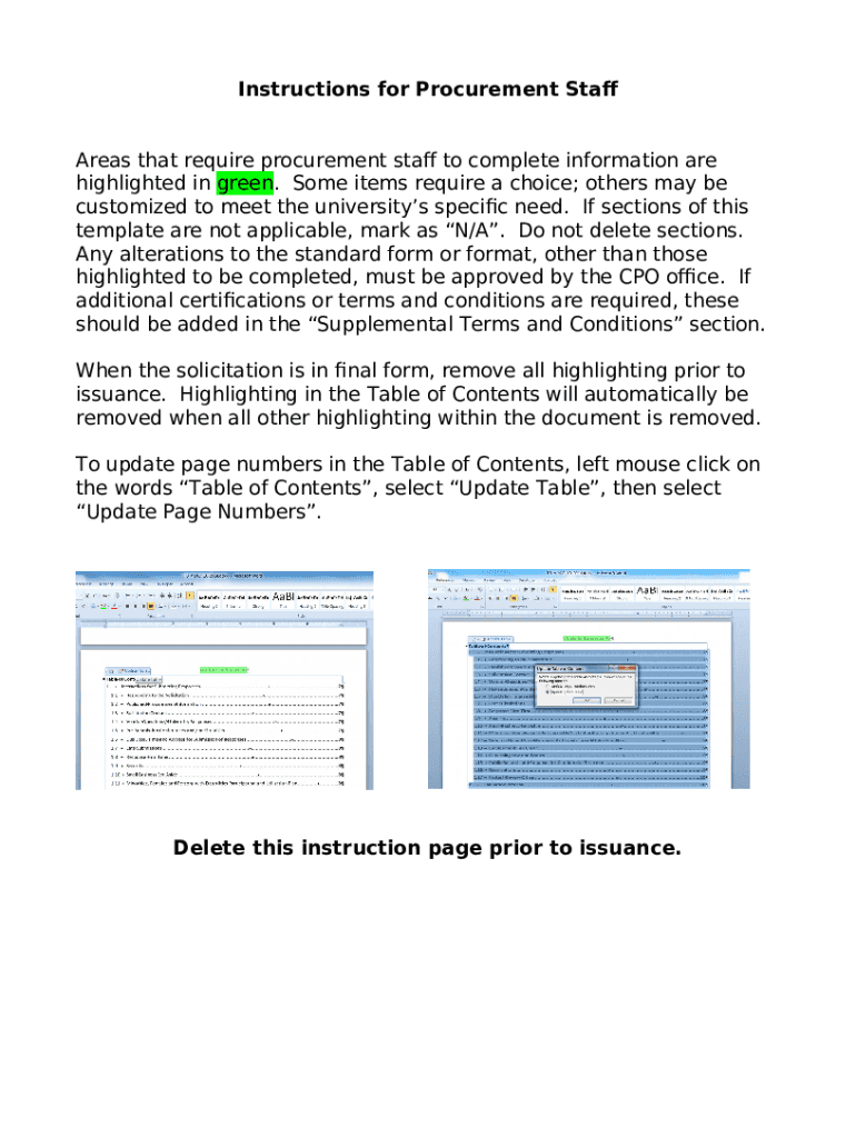 Forest Service Standards for UAS Operations Doc Template | pdfFiller