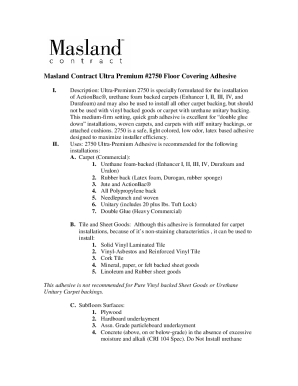 Fillable Online Environmental Spec Sheet - Masland Contract Fax Email ...