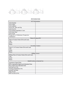How to run a successful accountable care organisation (ACO) Doc ...