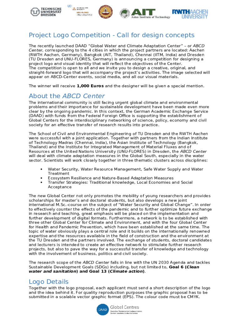 Global Water and Climate Adaptation Centre (ABCD-Centre) Doc Template ...