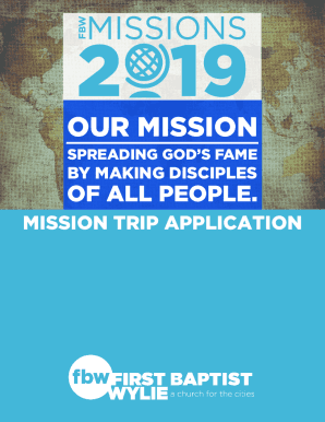 Fillable Online Sample Mission Trip Support Letters Fax Email Print ...