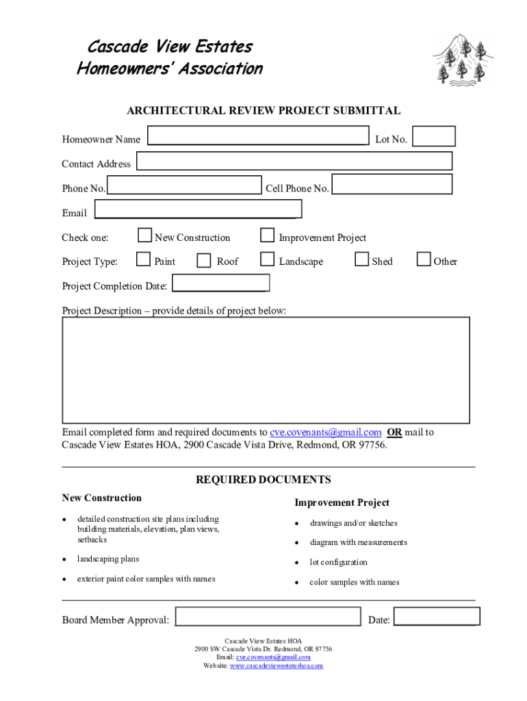 Fillable Online ARC Project Submission Form - fillable.doc Fax Email ...