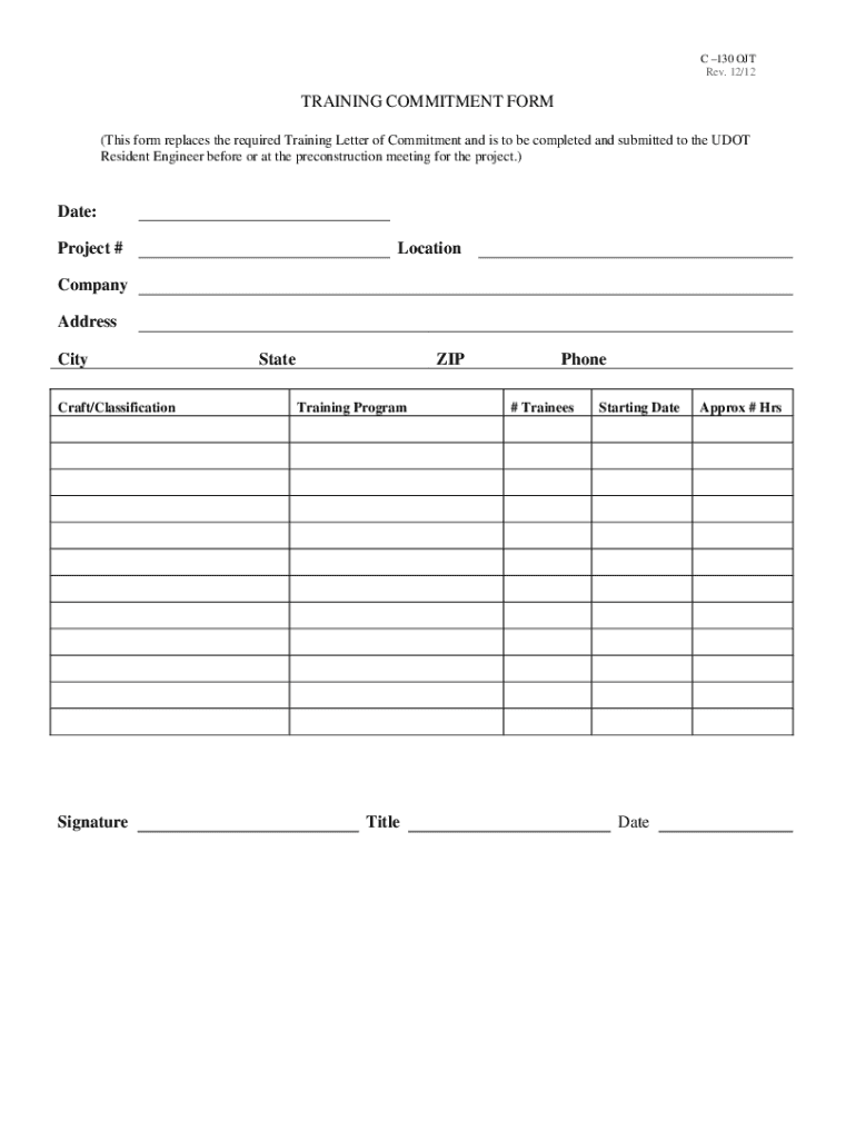 Fillable Online UDOT Construction Inspection Guide - Forms by TLCS Fax ...