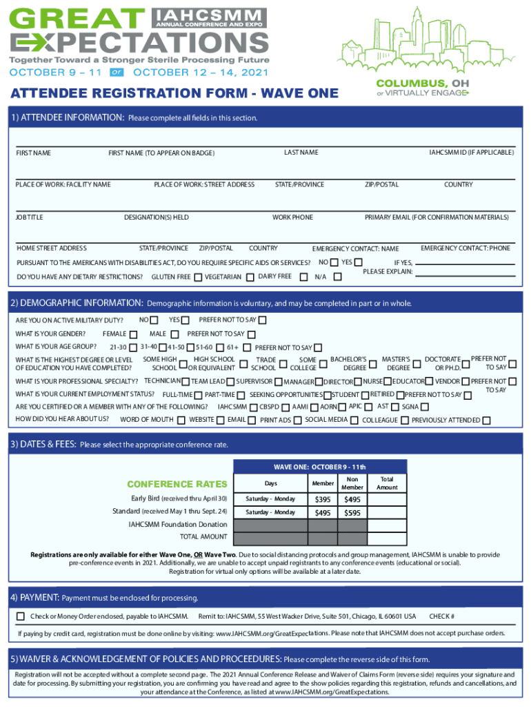 Fillable Online Attendee registration using Microsoft Forms Fax Email ...