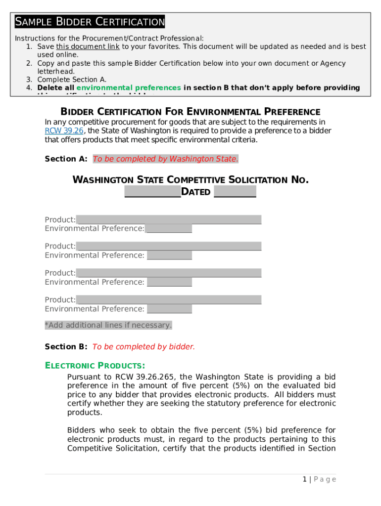 Chapter 39.26 RCW: Procurement of goods and services - des wa Doc ...