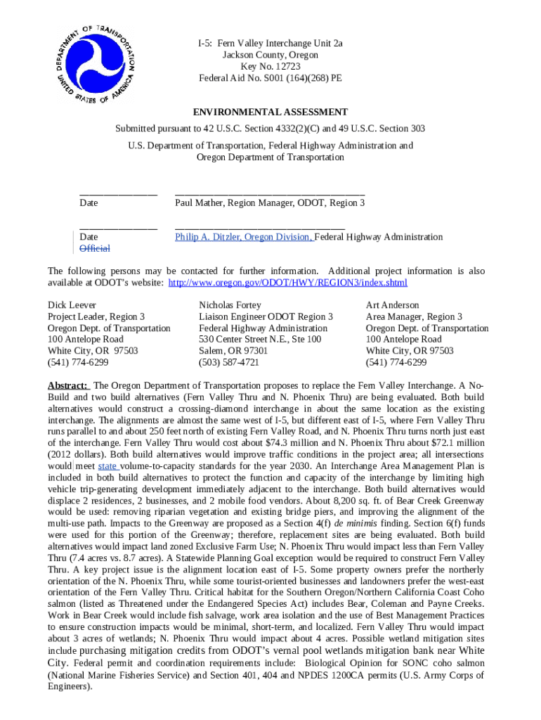 To be put on DOT letterhead - ftp odot state or Doc Template | pdfFiller