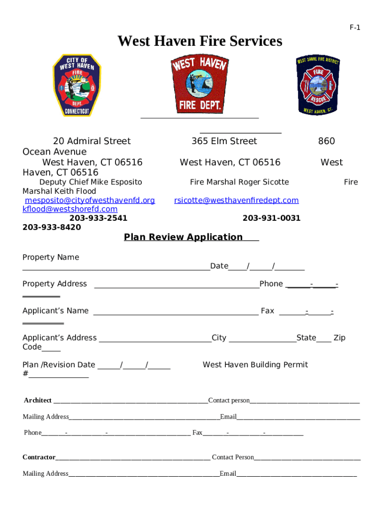 West Haven Fire Department: Employee Directory Doc Template | pdfFiller