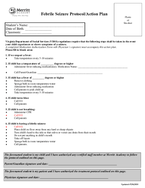 Fillable Online Febrile Seizure Nursing Care Planning and Management ...