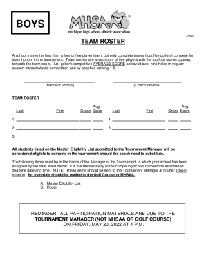 Fillable Online BOYS Fax Email Print - pdfFiller