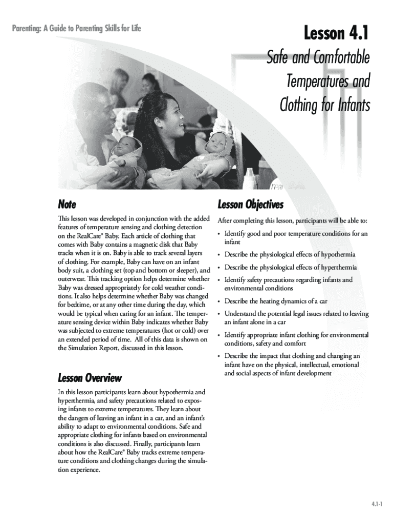 Fillable Online Lesson Safe Environmental Temperatures Fax Email Print ...
