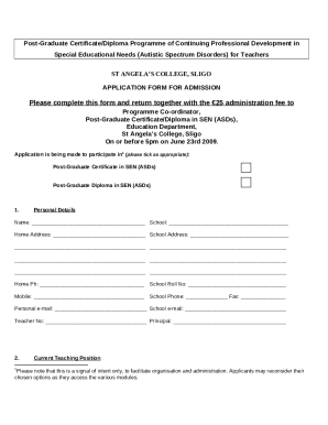 Post-Graduate Certificate/Diploma Programme of Continuing Doc Template ...