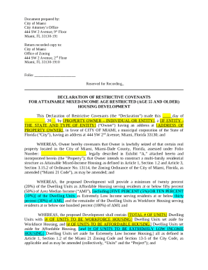 Redevelopment Agreement Doc Template | pdfFiller