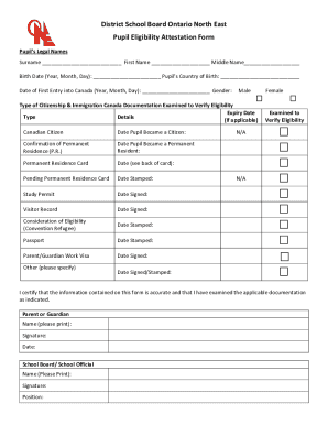 Fillable Online DSB1 Pupil Eligibility Form for ESL.pdf Fax Email Print ...