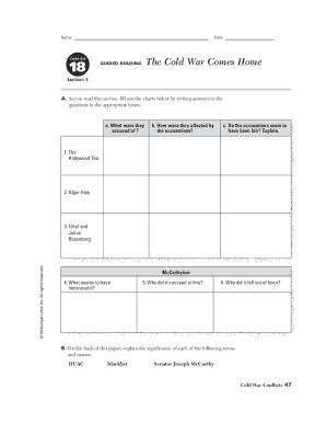 Fillable Online The Cold War Comes Home Fax Email Print - pdfFiller