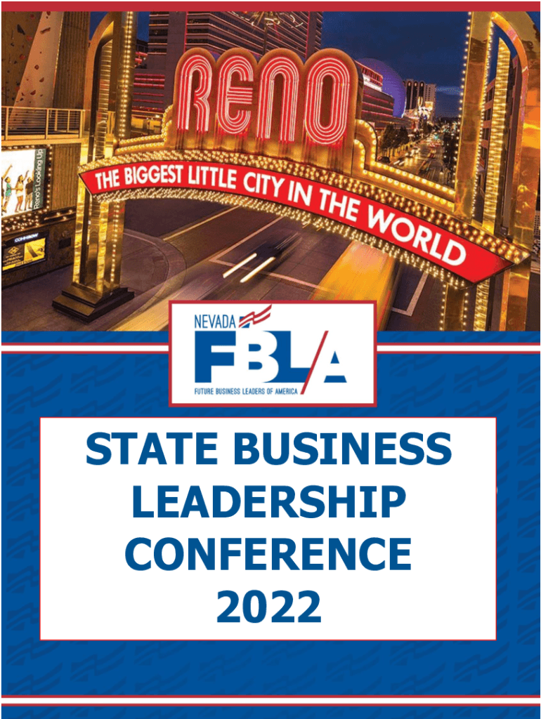 Fillable Online state business leadership conference 2022 Fax Email ...