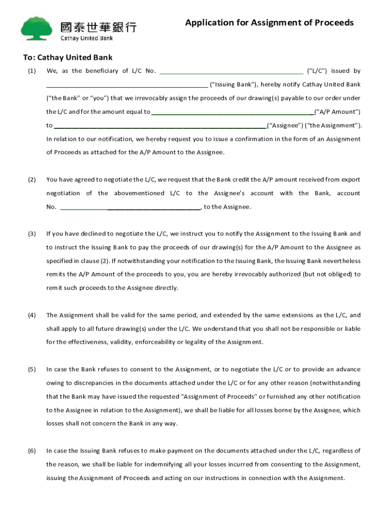Fillable Online Cathay BankPersonal Banking, Credit Cards, and Home ...