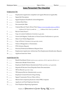 Fillable Online What Employee Documents Should Be Included - YouTube ...