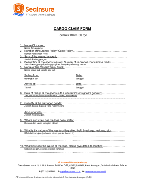 Fillable Online Form Cargo Claim V.2-new.docx Fax Email Print - pdfFiller