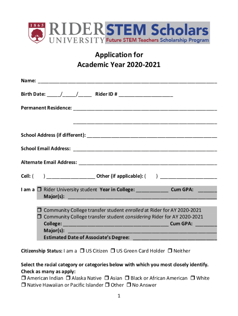Fillable Online admission application packet Fax Email Print - pdfFiller