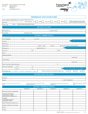 Fillable Online Hosmed-Salga-Application-form-2021 Fax Email Print - pdfFiller