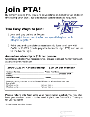 How to Create Your Own PTA/PTSA Value Message Doc Template | pdfFiller