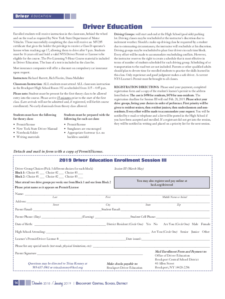 Fillable Online Boca Raton Driver Education Fax Email Print - pdfFiller