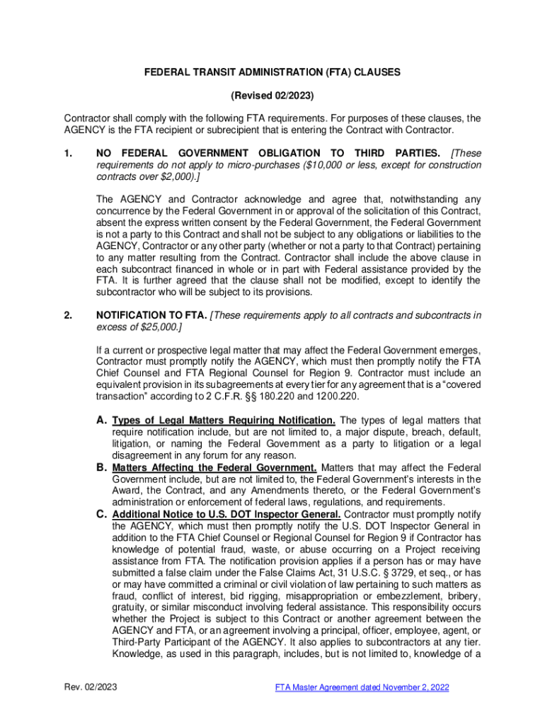 Fillable Online FTA Clauses and Certifications Fax Email Print - pdfFiller