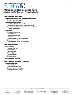 Fillable Online Certificate of Medical Necessity (CMN) and DME ...