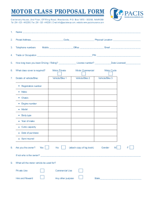 Fillable Online NEW GENERATION PROPOSAL FORMS.pdf Fax Email Print - pdfFiller