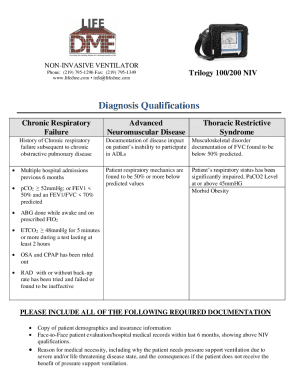 Fillable Online Non-Invasive Ventilator For Home Settings Fax Email ...