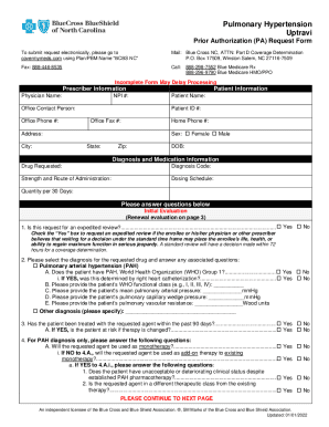 Fillable Online New pharmacy electronic prior authorization request ...