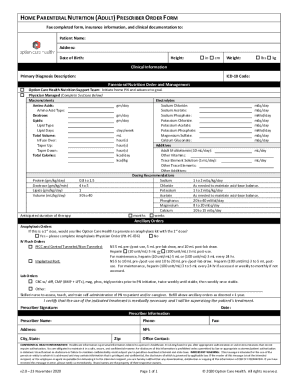 Fillable Online Prescriber Order Forms Fax Email Print - pdfFiller
