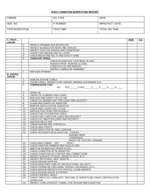 Sample A&P/IA Annual Inspection Checklist - home hiwaay Doc Template ...