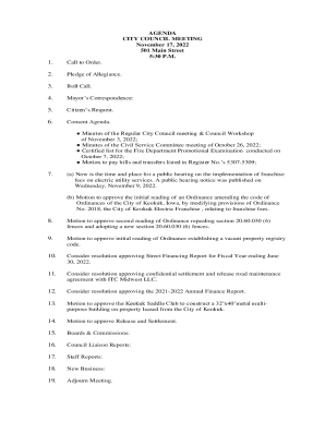 Fillable Online 3/21/23 City Council Fax Email Print - pdfFiller