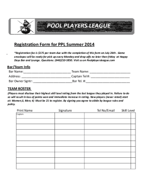 Fillable Online SLP Summer Softball Registration is Open Fax Email ...