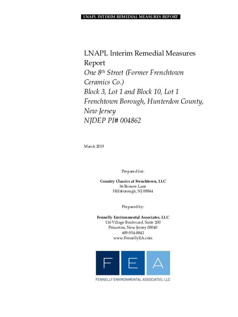 Fillable Online Light Non-aqueous Phase Liquid (LNAPL) Initial Recovery ...