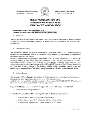 Fillable Online NATO Agency releases Request for Quotation to refresh ...