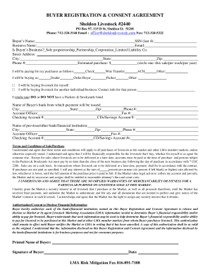 Fillable Online Buyer registration form - Shepperton Fax Email Print ...
