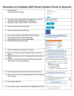 Fillable Online OCPS Parental Portal Online Forms Reference Sheet Fax ...