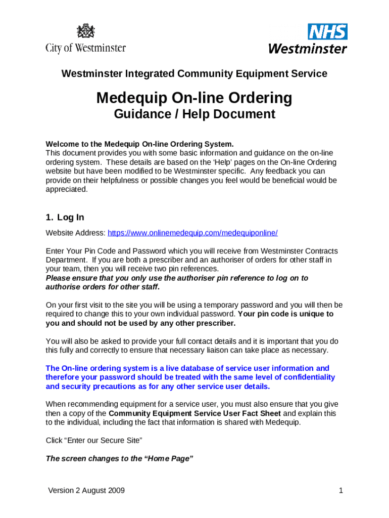 Your guide: How to order medical equipment and supplies ... Doc ...