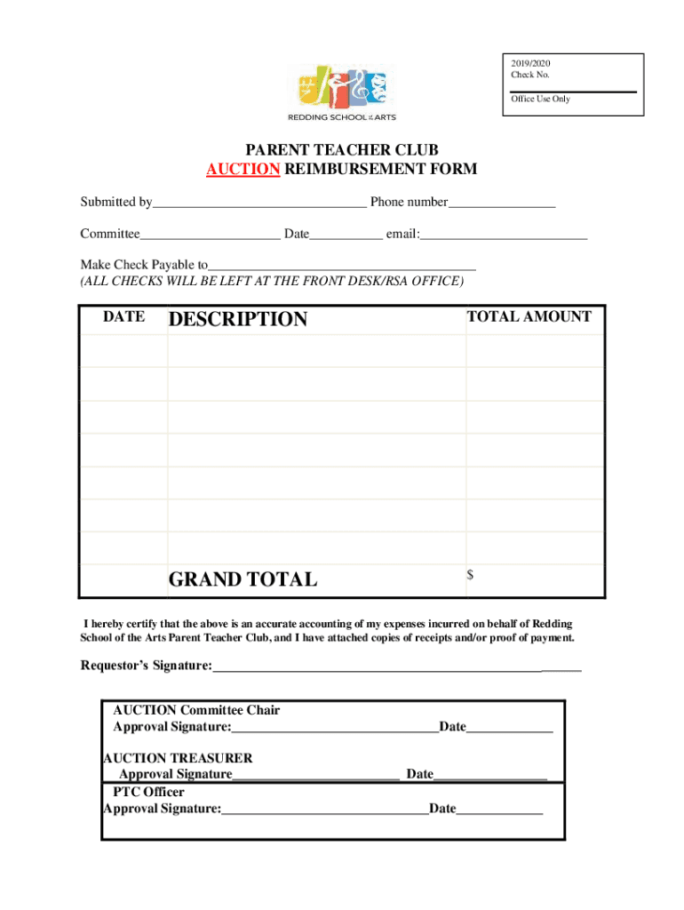 Fillable Online ais-year-4-reimbursement-request-form. ... Fax Email ...