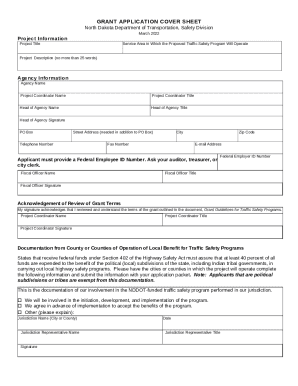 Traffic Safety Request for Proposals Doc Template | pdfFiller