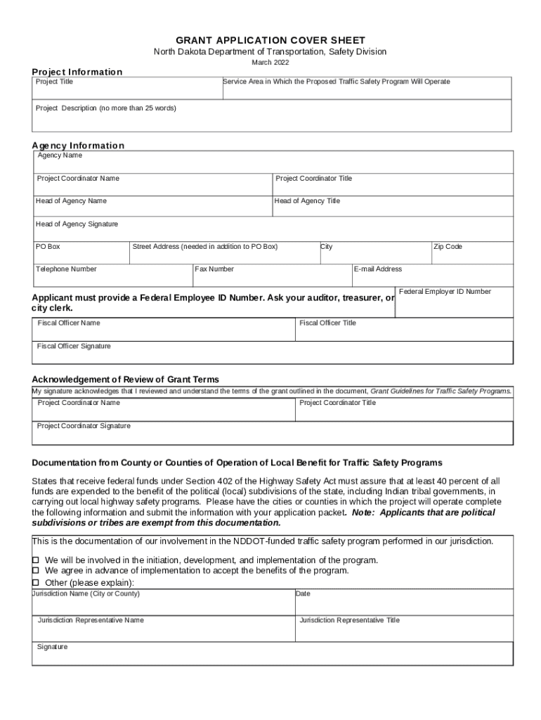 Traffic Safety Request for Proposals Doc Template | pdfFiller