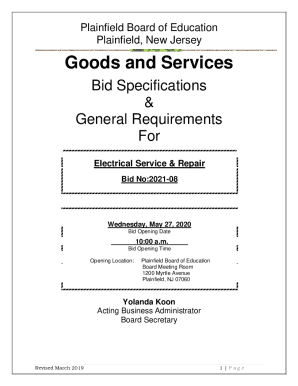 Fillable Online Active Bid Notices Fax Email Print - pdfFiller