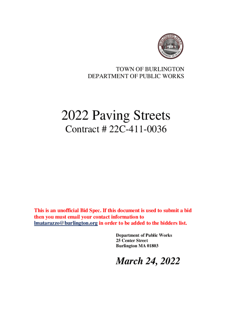 Fillable Online City Council Approves FY'22 Paving Contract Fax Email ...